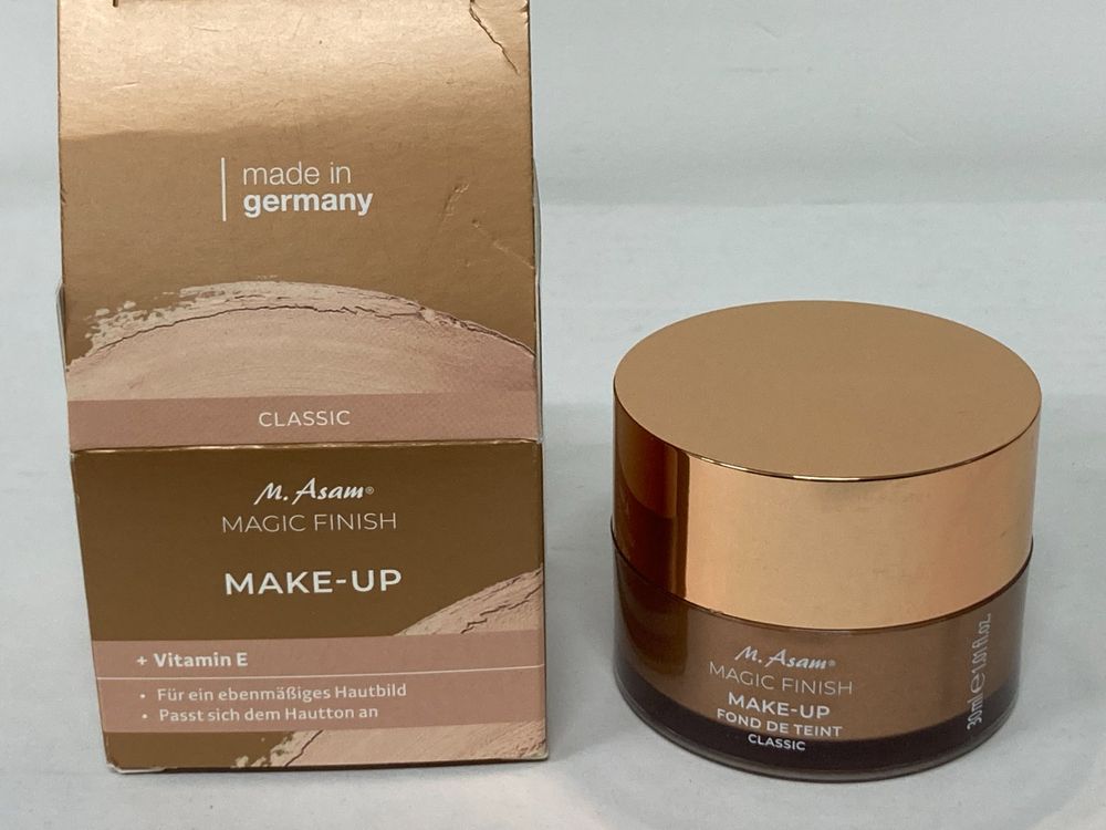 M Asam Magic Finish Make-Up Mousse 4 in 1 Primer Foundation (Neu ...