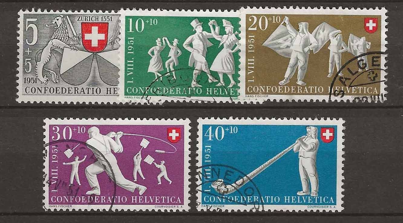 PP051 - Pro Patria 1951 obl. (D'occasion) à Trélex pour CHF 3 – avec livraison | Acheter sur Ricardo