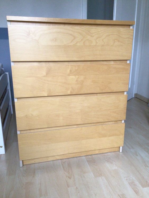 Malm Kommode mit 4 Schubladen | Kaufen auf Ricardo