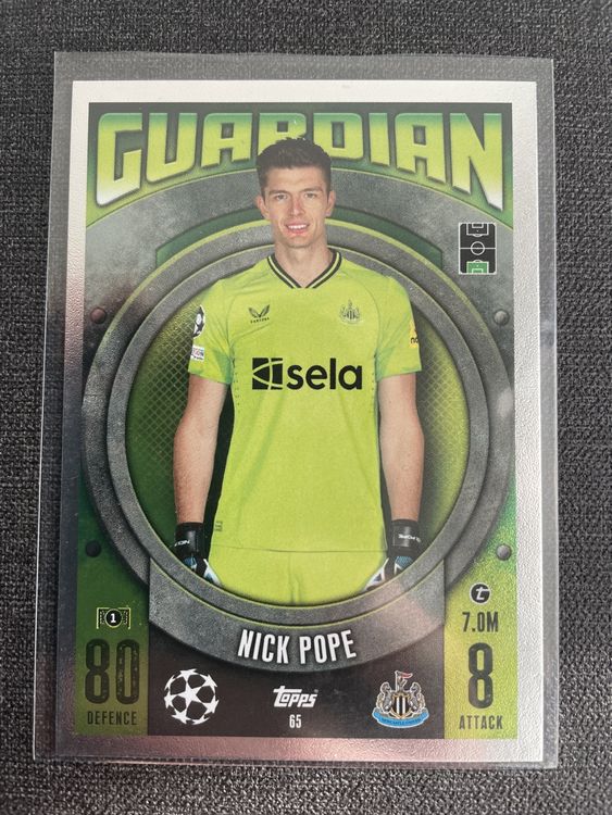 Topps Match Attax Nick Pope Newcastle United F.C (Neu (gemäss ...