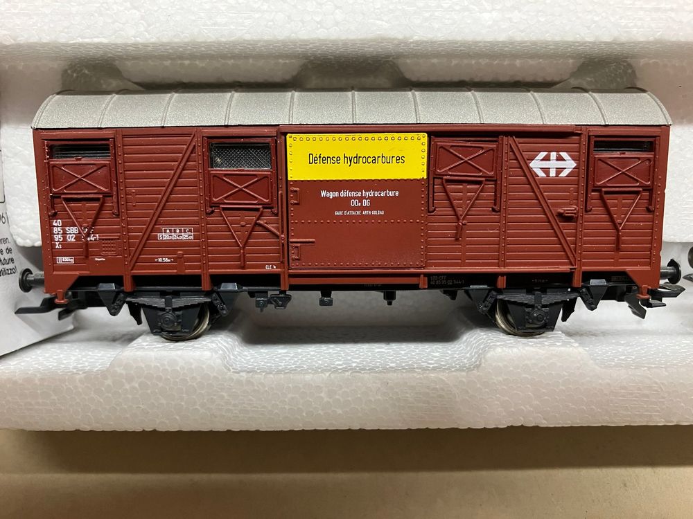 Roco 44092 Set Oelwehr der SBB, H0 GS (Gebraucht) in Neuendorf für CHF ...