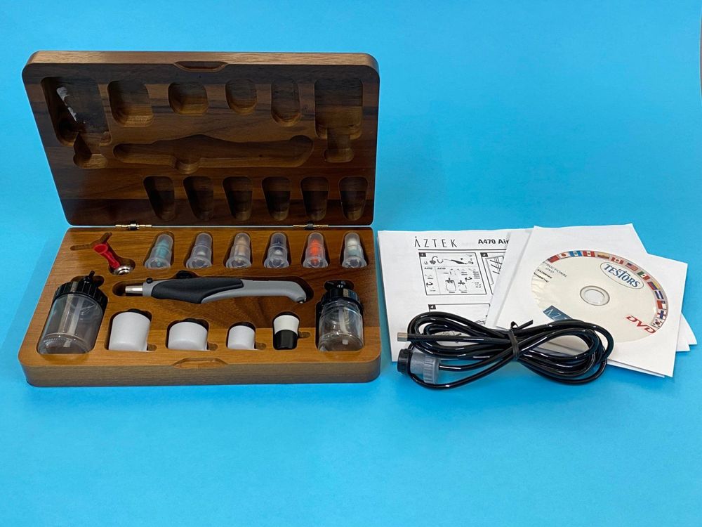 Aztek Deluxe Professional Airbrush Set A4709 (Gebraucht) in Regensdorf ...