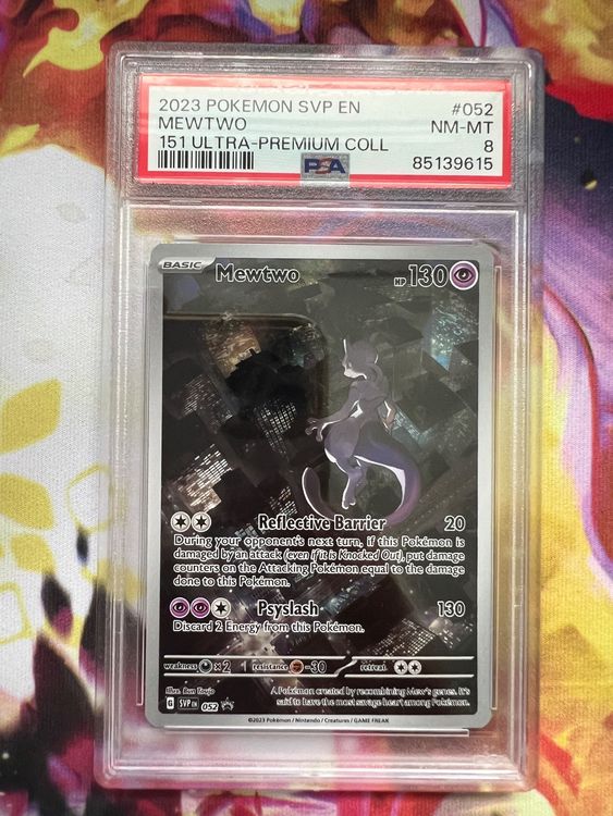 Pokemon 151 Mewtwo 151 Ultra Premium Collection PSA8 | Kaufen auf Ricardo