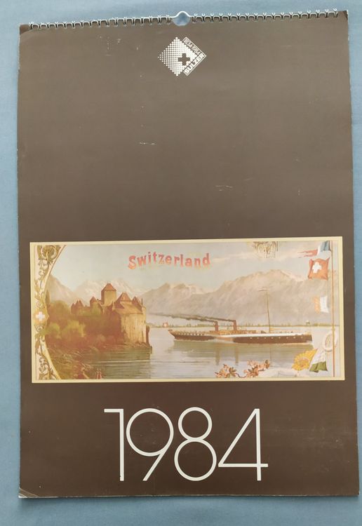 Kalender Sulzer 1984 mit interessanten Bildern von 1834-1984 (Gebraucht ...