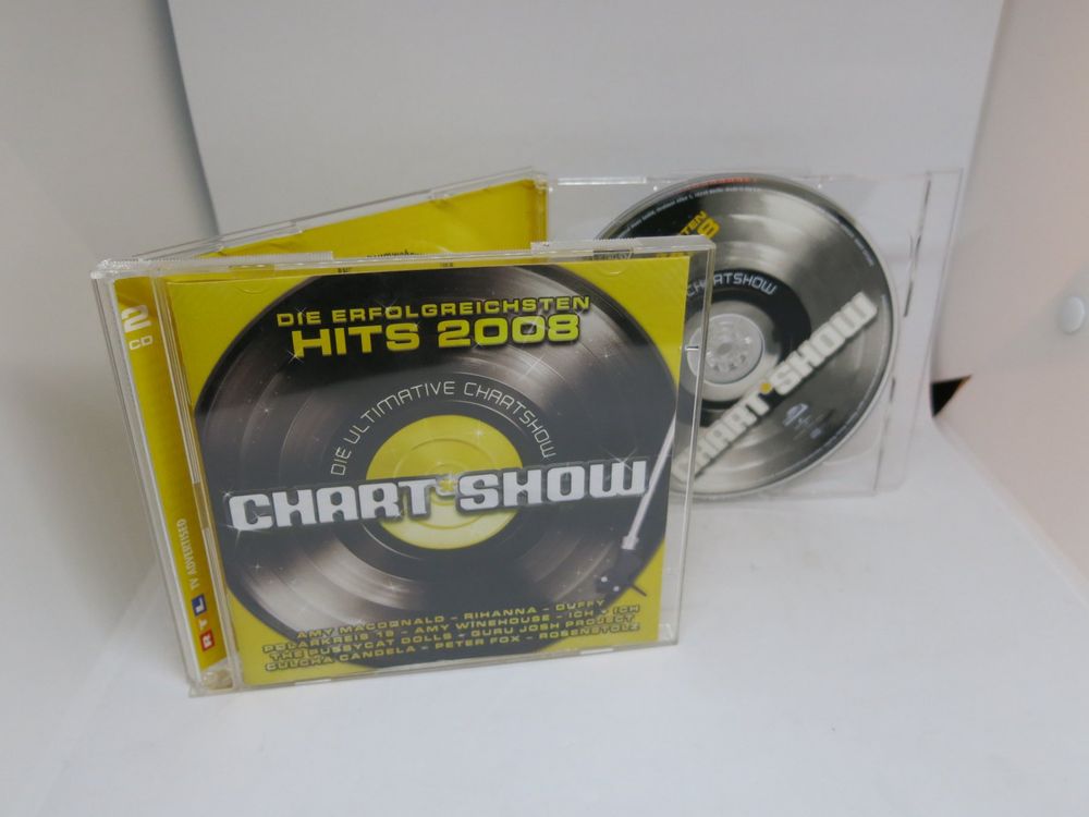2 CD Ultimative Chart Show - Die Erfolgreichsten Hits 2008 (Gebraucht) in Ernetschwil für CHF 1. ...