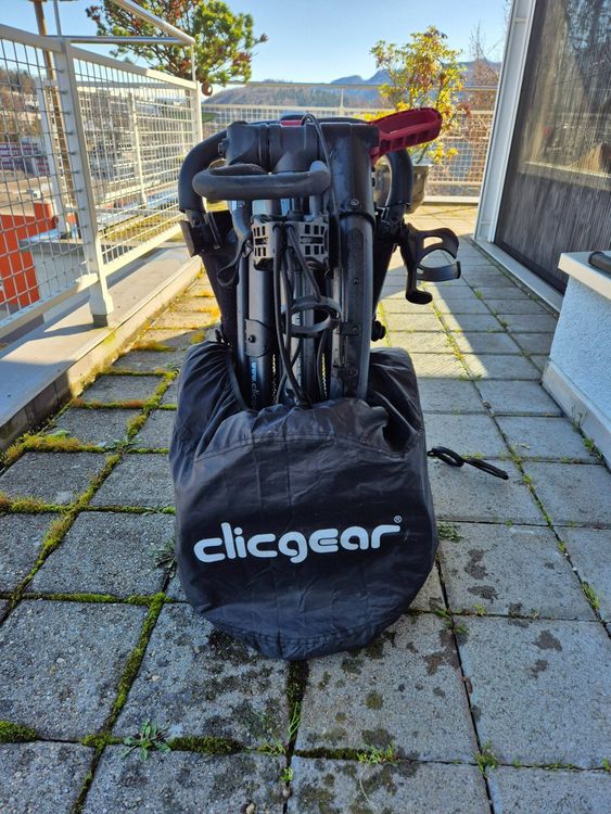 Clicgear 3.5+ Golf Trolley Schwarz/Schwarz (Gebraucht) in Adliswil für ...