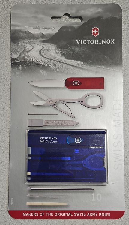 VICTORINOX SWISSCARD CLASSIC BLUE 10 FUNCTIONS | Kaufen auf Ricardo