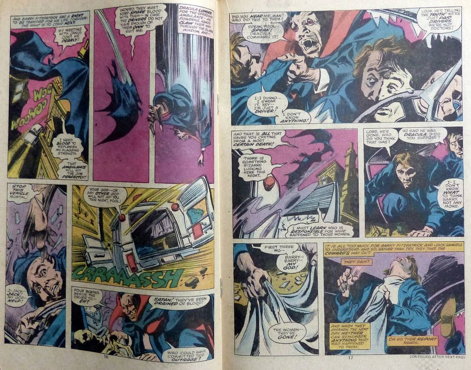 TOMB OF DRACULA #62 DRACULA VS. JANUS ART COLAN MARVEL 1977 (Gebraucht ...