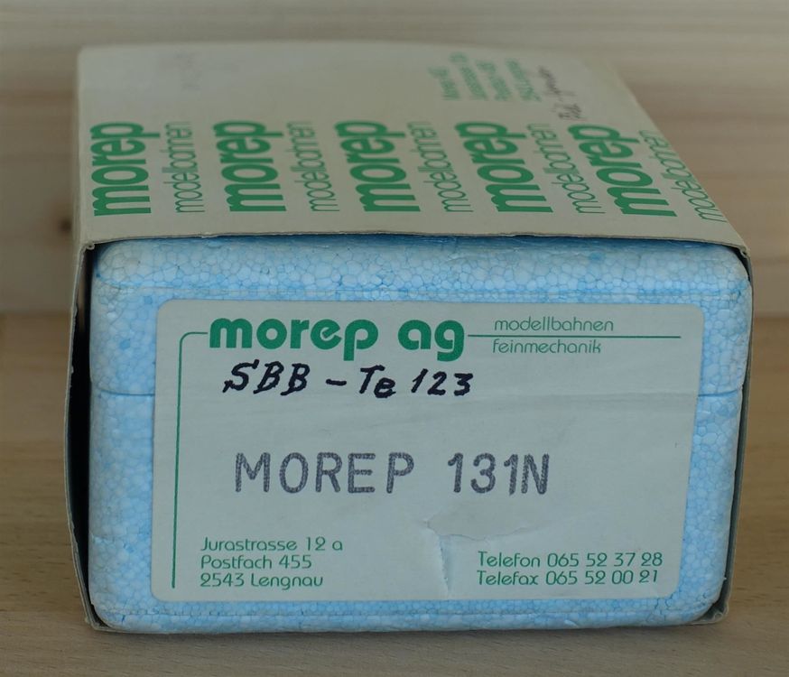 MOREP SBB-CFF Te 2/2 123, DC analog. | Kaufen auf Ricardo