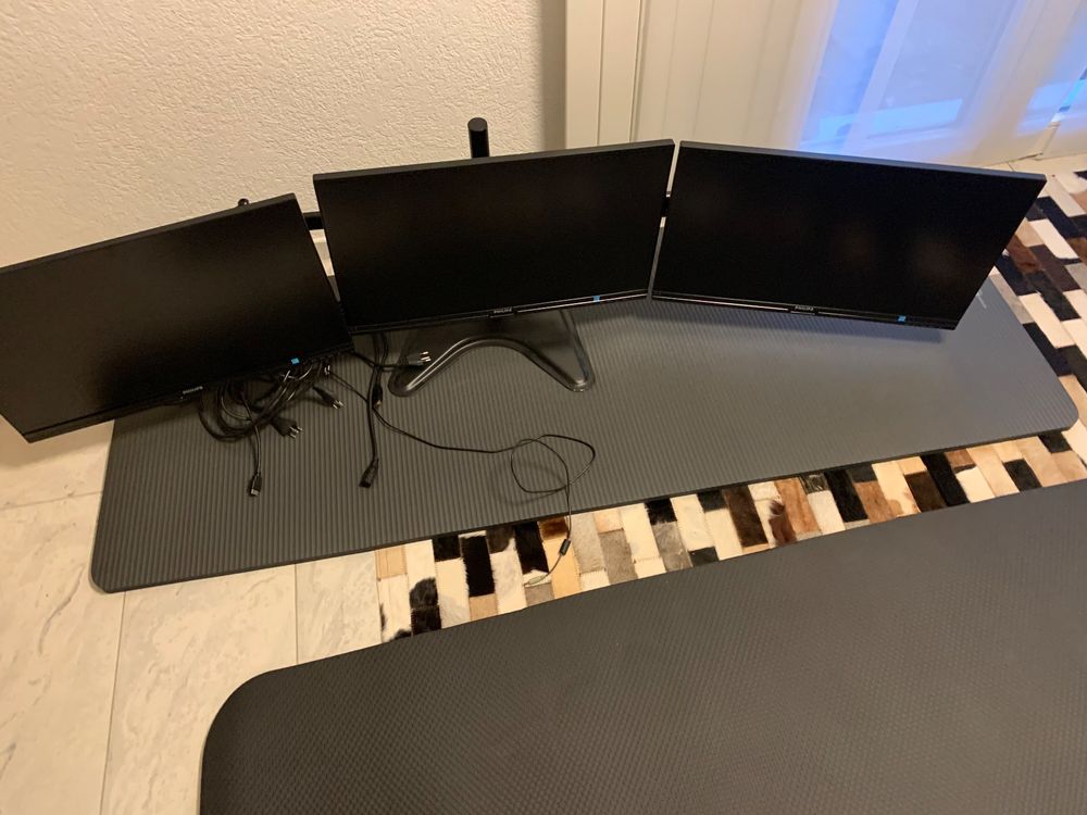 Monitoranlage 3x Philips 271S mit Standfuss (Gebraucht) in für CHF 370 ...