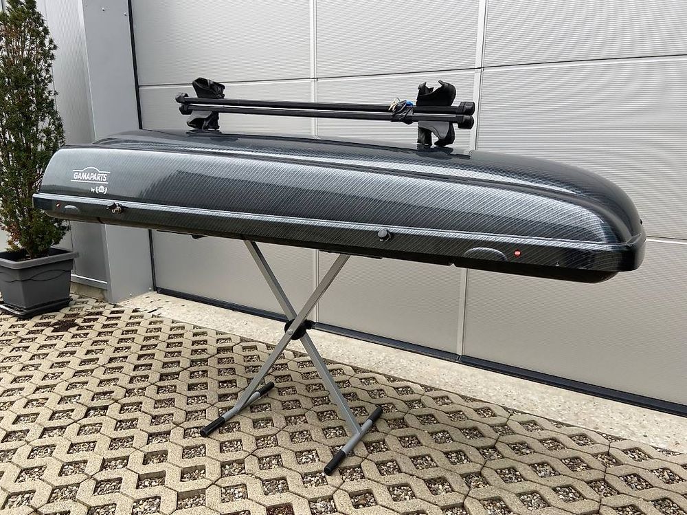 XXL Dachbox Carbon Optik 470Liter mit oder ohne Thule Träger (Gebraucht ...