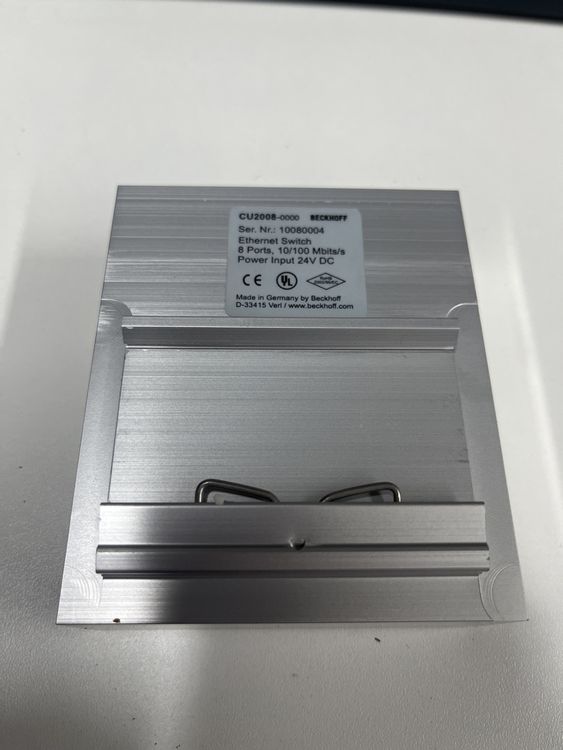 Beclhoff CU2008-0000 industrial network switch (Gebraucht) in ...