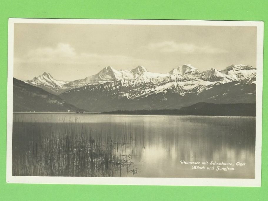 Thunersee mit Schreckhorn, Eiger, Mönch und Jungfrau (Neu (gemäss Beschreibung)) in Zürich für ...
