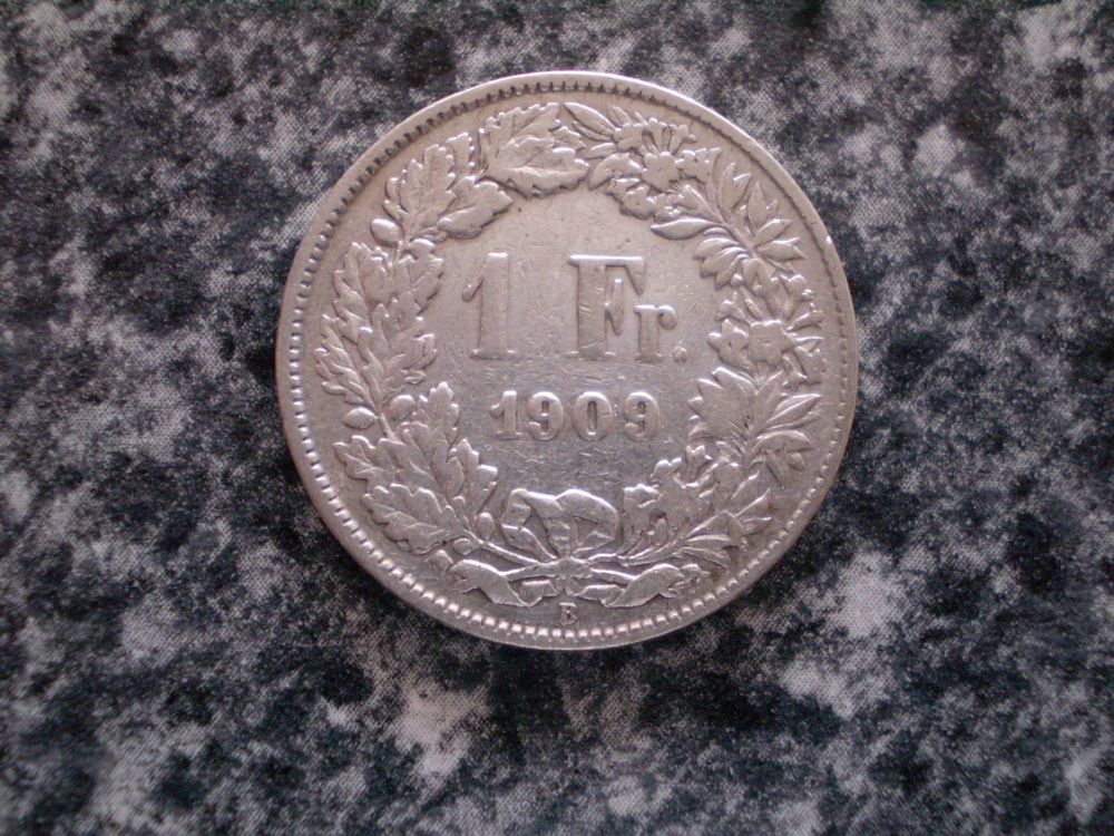 1 Fr.1909 !!! ab 1.- !!! (Gebraucht) in Dierikon für CHF 2.5 – mit Lieferung auf Ricardo kaufen