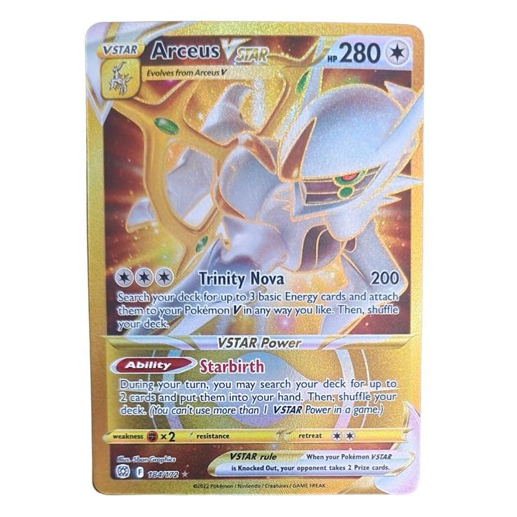 Arceus Vstar Gold Secret Brilliant Stars NM Pokemon (Gebraucht) in Genève für CHF 99.9 – mit ...