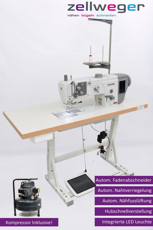 Industrienähmaschine Mauser Spezial MH2645, inkl. Lieferung! (Neu ...