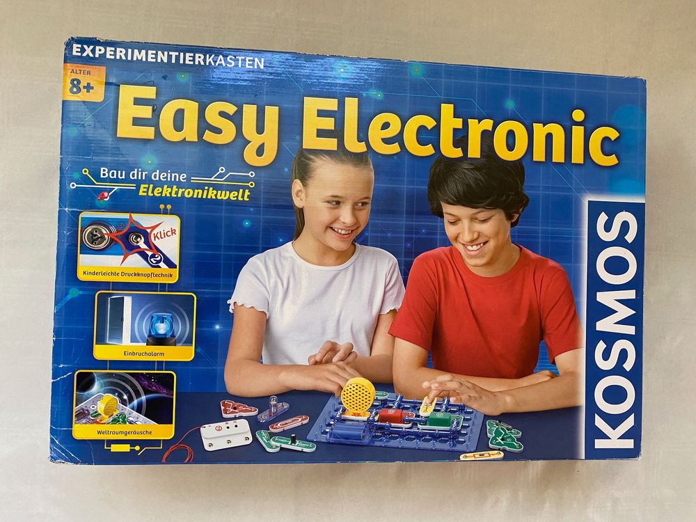 KOSMOS EXPERIMENTIERKASTEN EASY ELECTRONIC | Kaufen auf Ricardo