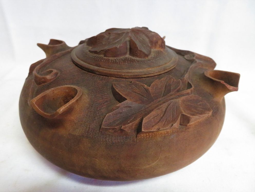 Schnitzerei Holzschnitzerei Wein Weinkelch Grolla Aosta | Kaufen auf ...