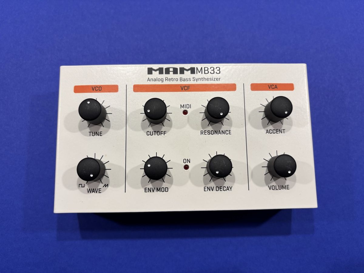MAM MB33 Analog Retro Bass Synthesizer - Top Zustand! (Gebraucht) in ...