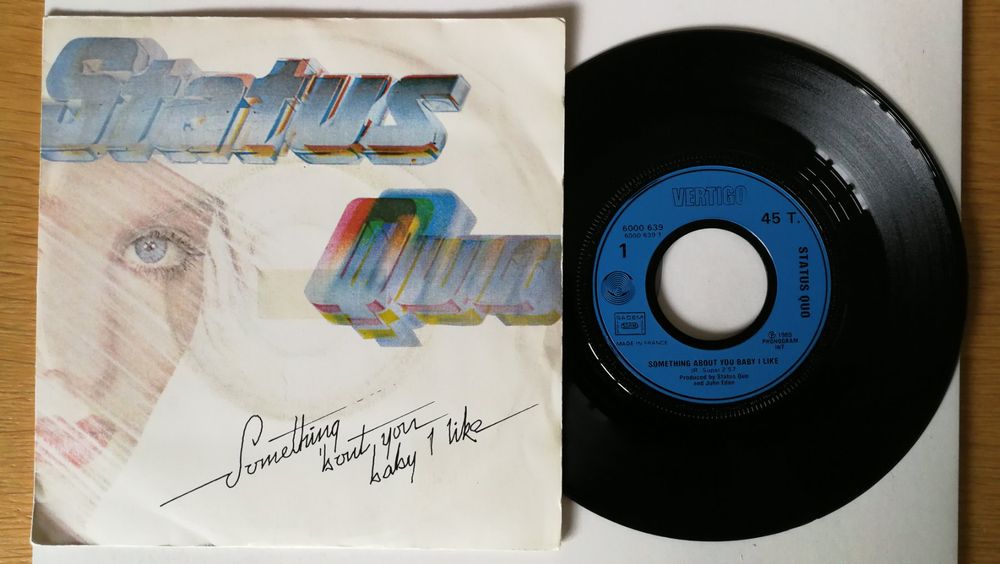 Status Quo - Something 'bout you baby I like Vinyl 🎶🎵🎧 (Gebraucht) in ...