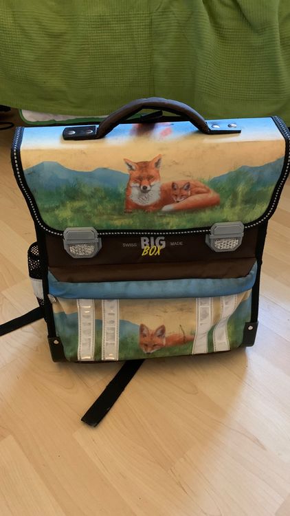 Schultasche mit Füchse der Marke Big Box | Acheter sur Ricardo