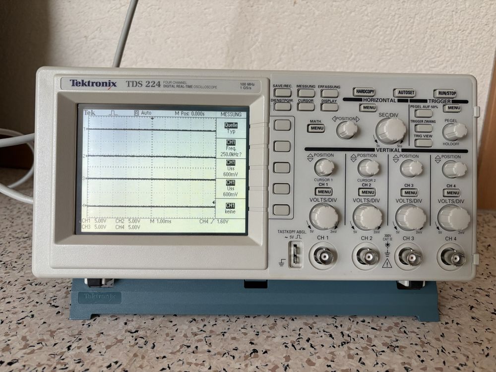 Tektronix Oszilloskop TDS 224 4-Kanal DSO mit IEE488 etc. (Gebraucht ...