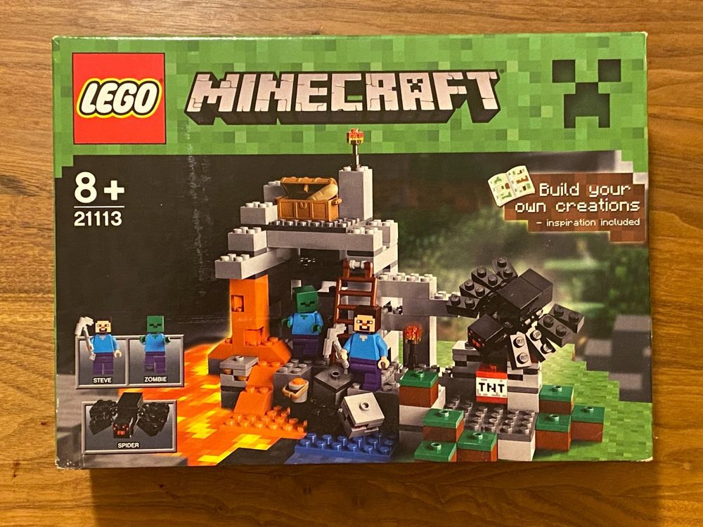 Lego Minecraft - The Cave | 21113 (Neu und originalverpackt) in Ins für ...