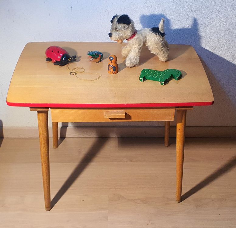 Vintage Wisa Gloria Kindertisch mit Schublade aus Lenzburg (Gebraucht ...