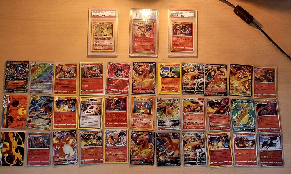 Pokémon charizard collection / sammlung 36x | Acheter sur Ricardo