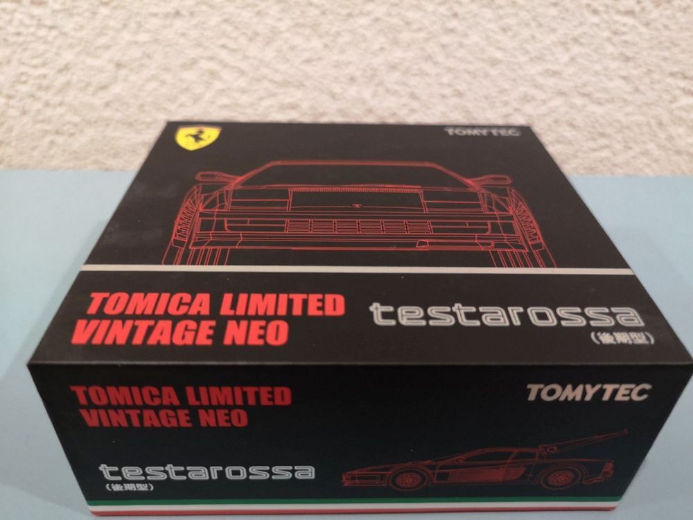 Tomica TLV Neo Ferrari Testarossa Red (Neu (gemäss Beschreibung)) in ...