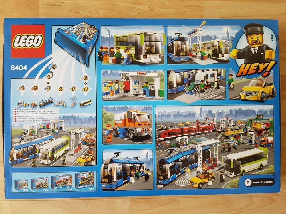 LEGO City 8404 Bus und Tramstation Public Transport NEU &OVP (Neu und ...