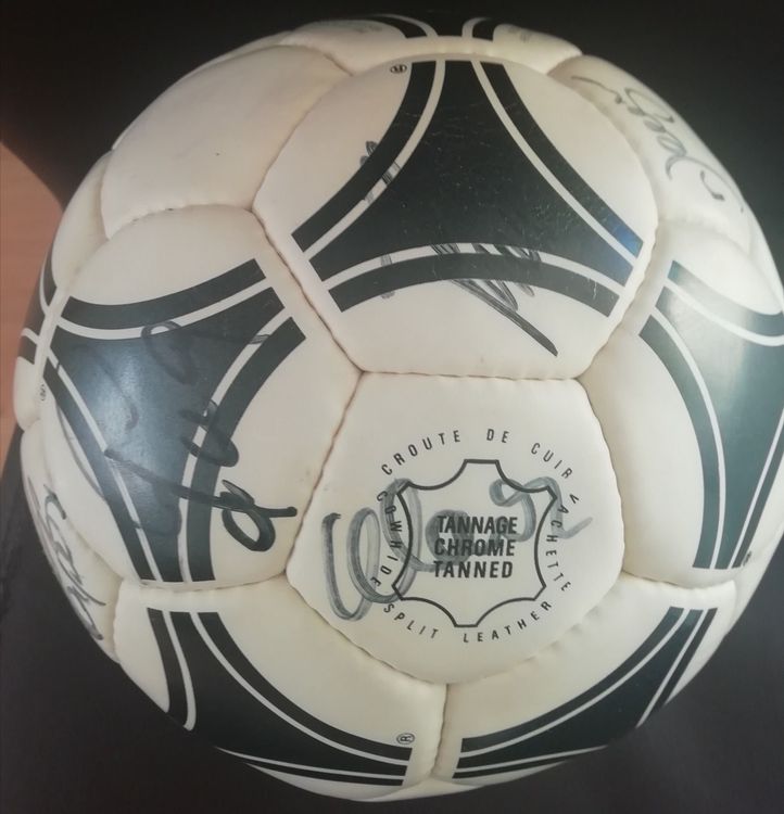 Fussball adidas Tango Ball Vintage 1990mit Autogr (38-00355) | Kaufen ...