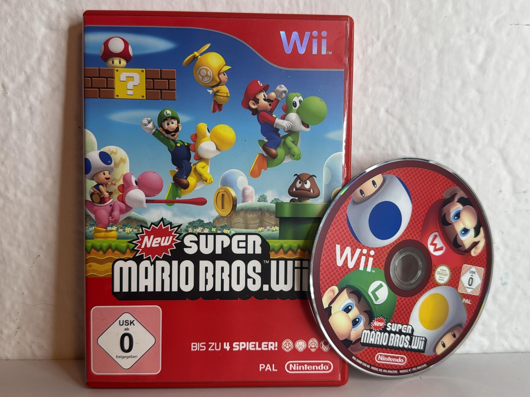 New Super Mario Bros. Wii - Super Zustand - Top Spiel! (Gebraucht) in ...