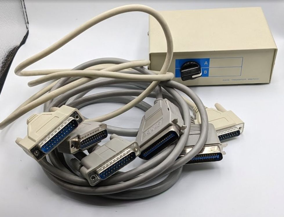 Serial LPT1 KVM Switch Umschalter | Kaufen auf Ricardo