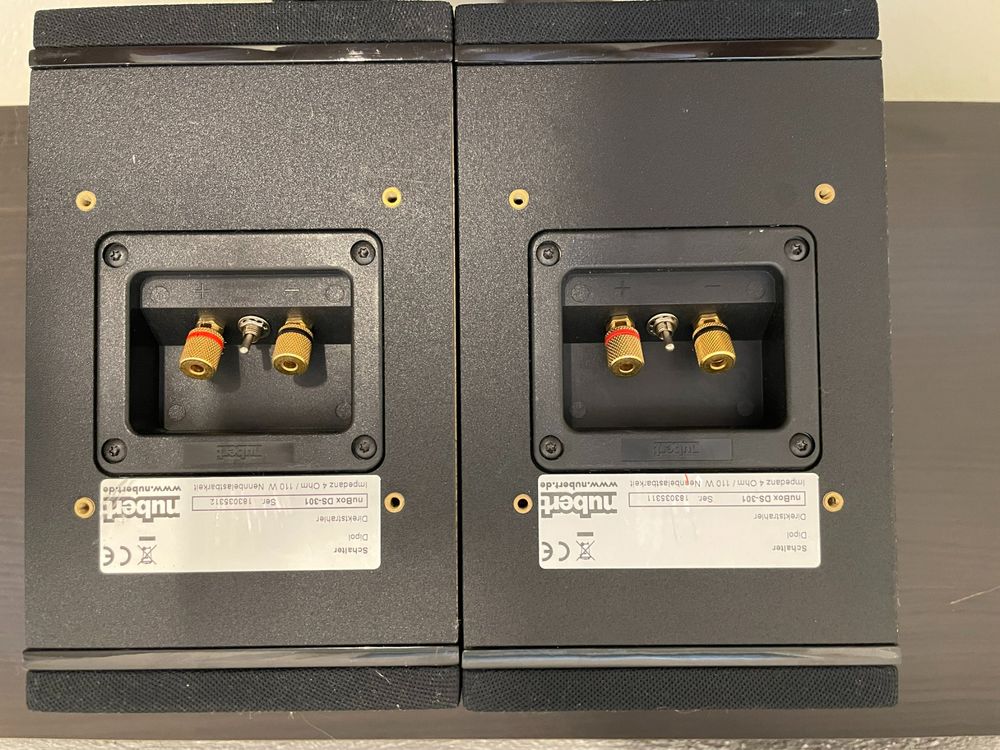 Nubert nuBox DS-301 Dipol Lautsprecher mit Ständern (Gebraucht) in ...