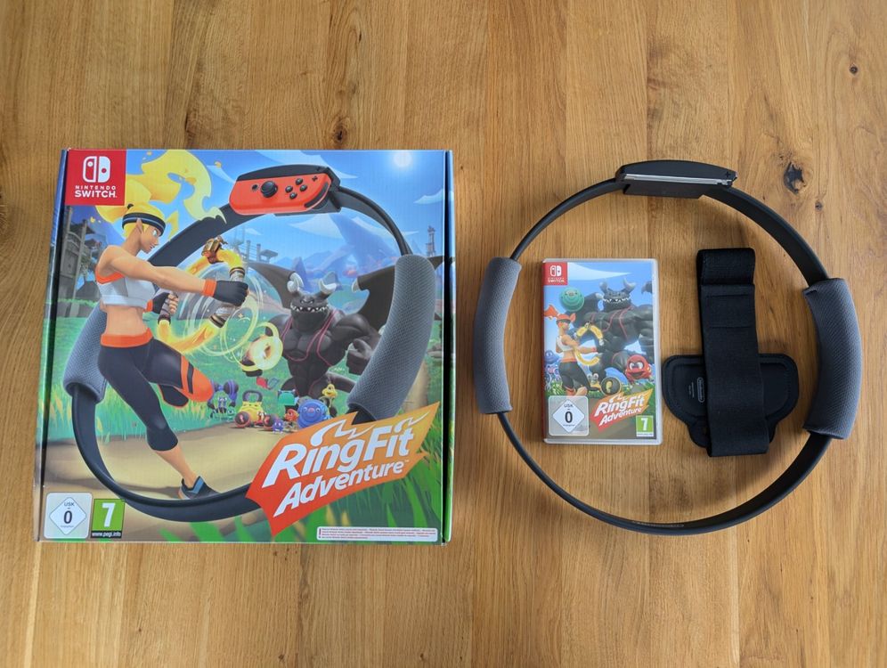 Nintendo Switch - Ring Fit Adventure (Neu (gemäss Beschreibung)) in Le ...