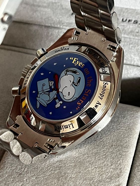 Omega Speedmaster Snoopy 1st Gen New Full Set from 2003 (Neu (gemäss ...