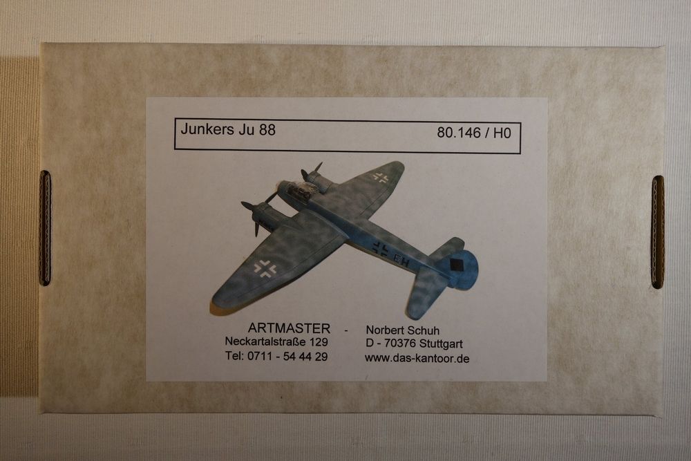 Artmaster 80146 Junkers Ju 88 Resin Kit 1:87 (Neu (gemäss Beschreibung ...