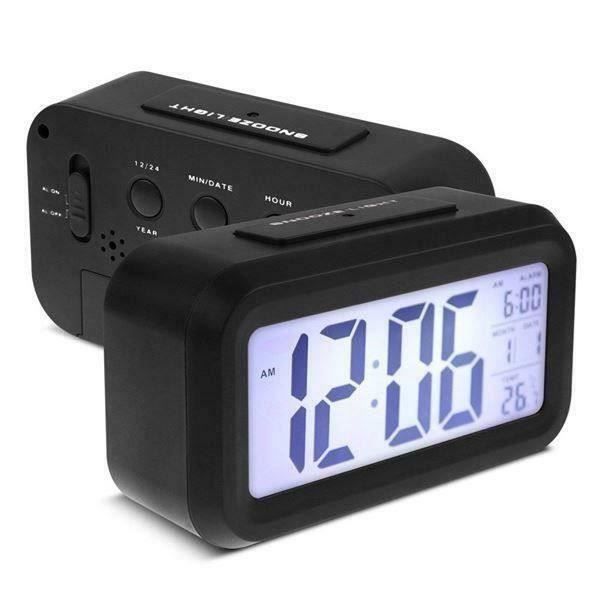 Design Digital Wecker LCD Alarm Tischuhr | Kaufen auf Ricardo