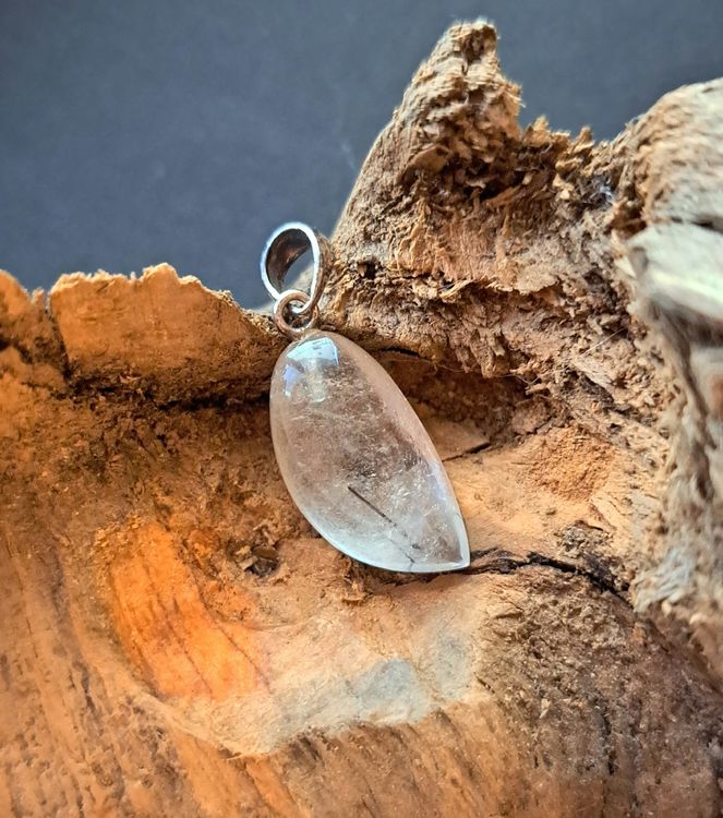 Schweizer Bergkristall mit Rutil Anhänger | Kaufen auf Ricardo