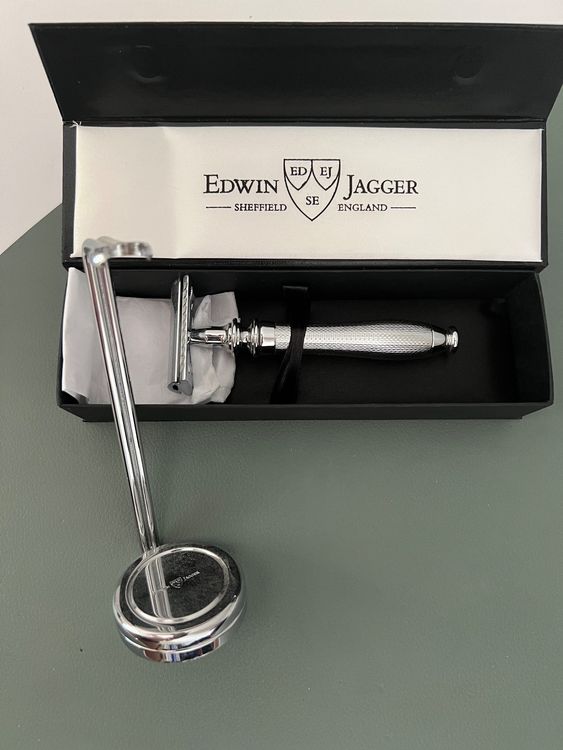 Rasierhobelset Edwin Jagger Sheffield (Neu und originalverpackt) in ...