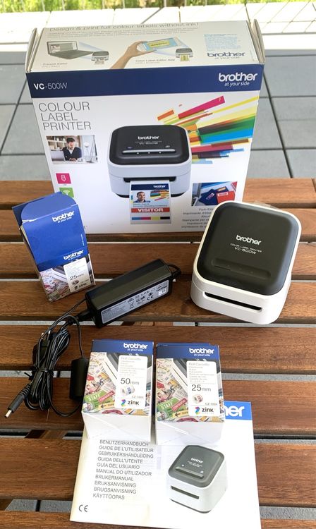 Brother full color Label Printer VC -5000W | Kaufen auf Ricardo