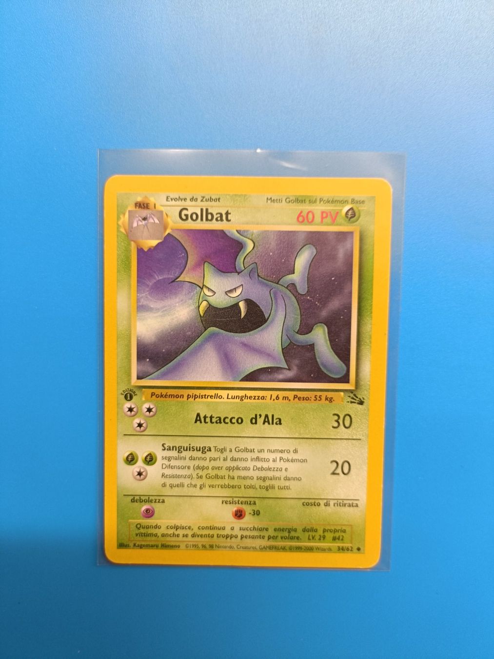 Golbat 1. Edition aus Fossil 45/62 (Italienisch) (Gebraucht) in Köniz ...