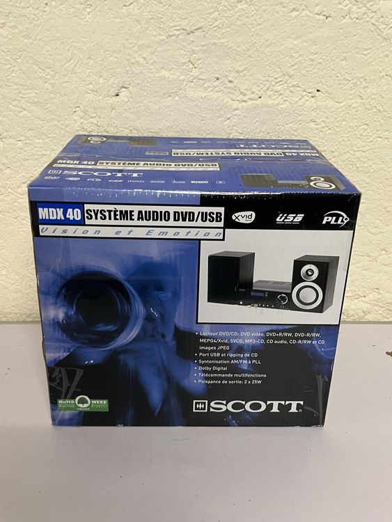 Scott MDX 40 Stereoanlage DVD/USB - Top! (nikG) (Neu (gemäss ...