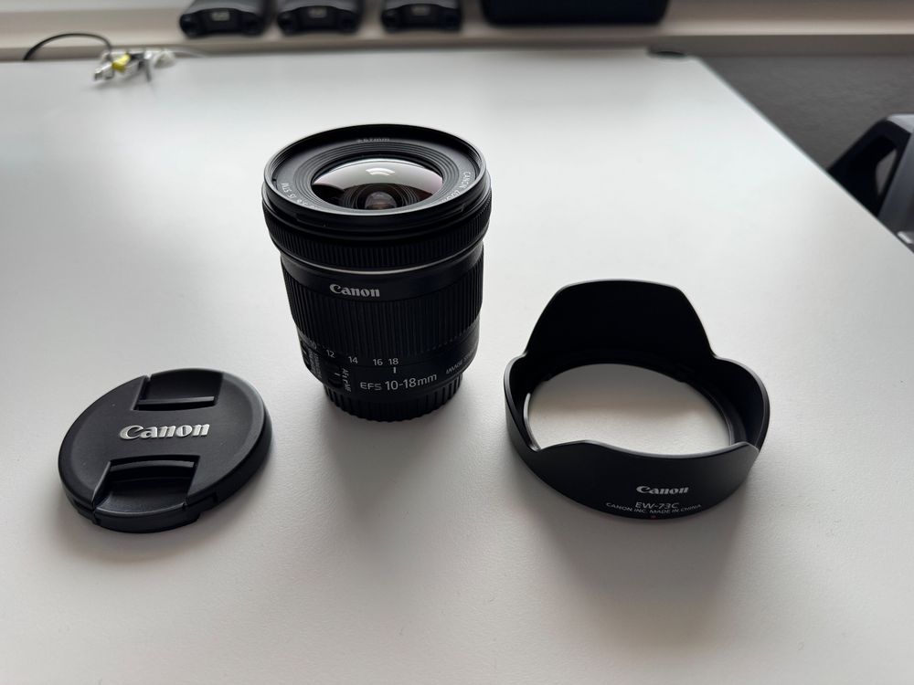 Canon EF-S 10-18mm f/4.5-5.6 IS STM - Super Zustand! (Gebraucht) in ...