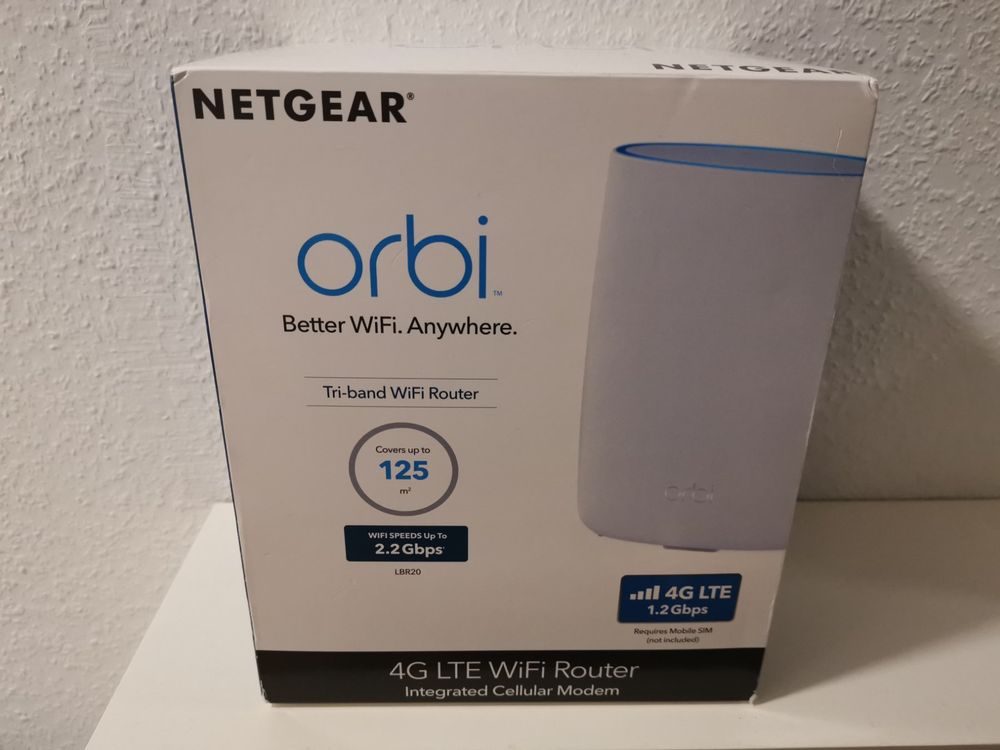 Netgear Orbi 4G LTE WiFi Router (Neu und originalverpackt) in Solothurn ...