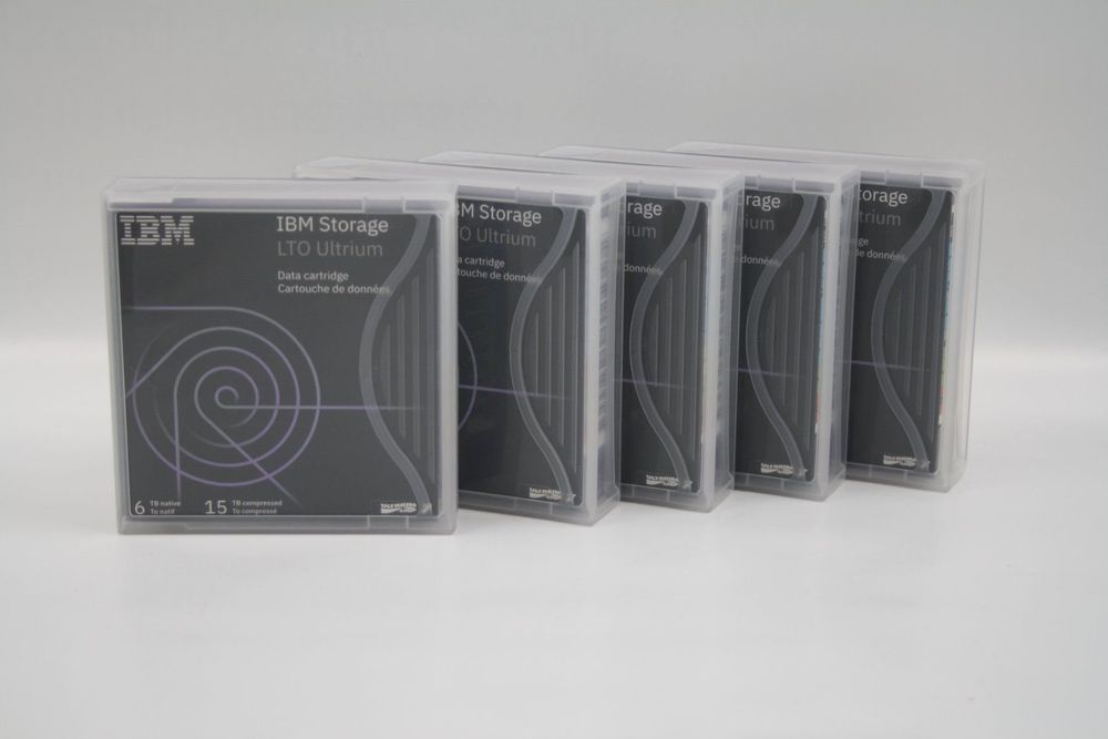 5x IBM Storage LTO-7-Tape 38L7302 Datenkassette (16555) | Kaufen auf ...