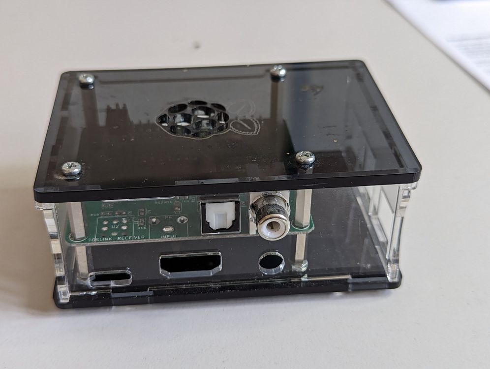 HifiBerry Digi-B+ Soundkarte für Raspberry pi, mit Gehäuse (Gebraucht ...