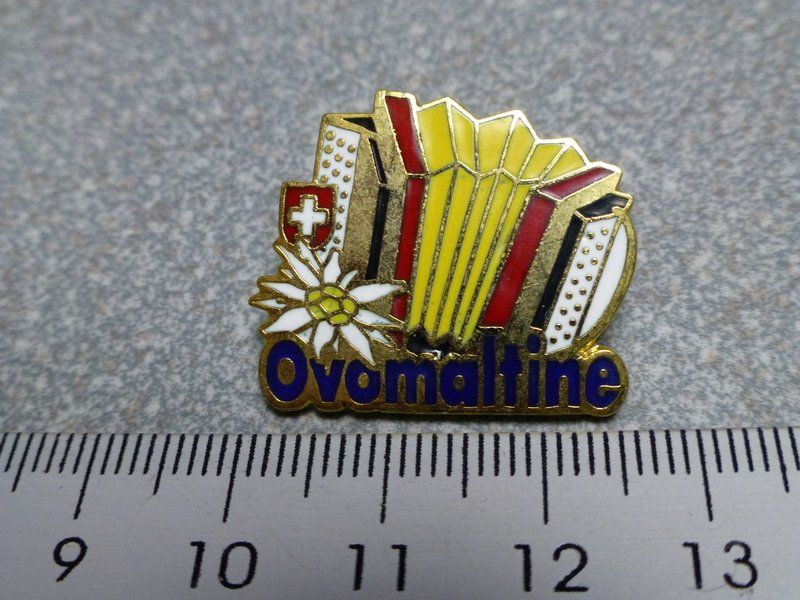 PIN PINS FIRMA Ovomaltine Edelweiss Handorgel (Gebraucht) in Gränichen für CHF 2 – mit Lieferung ...