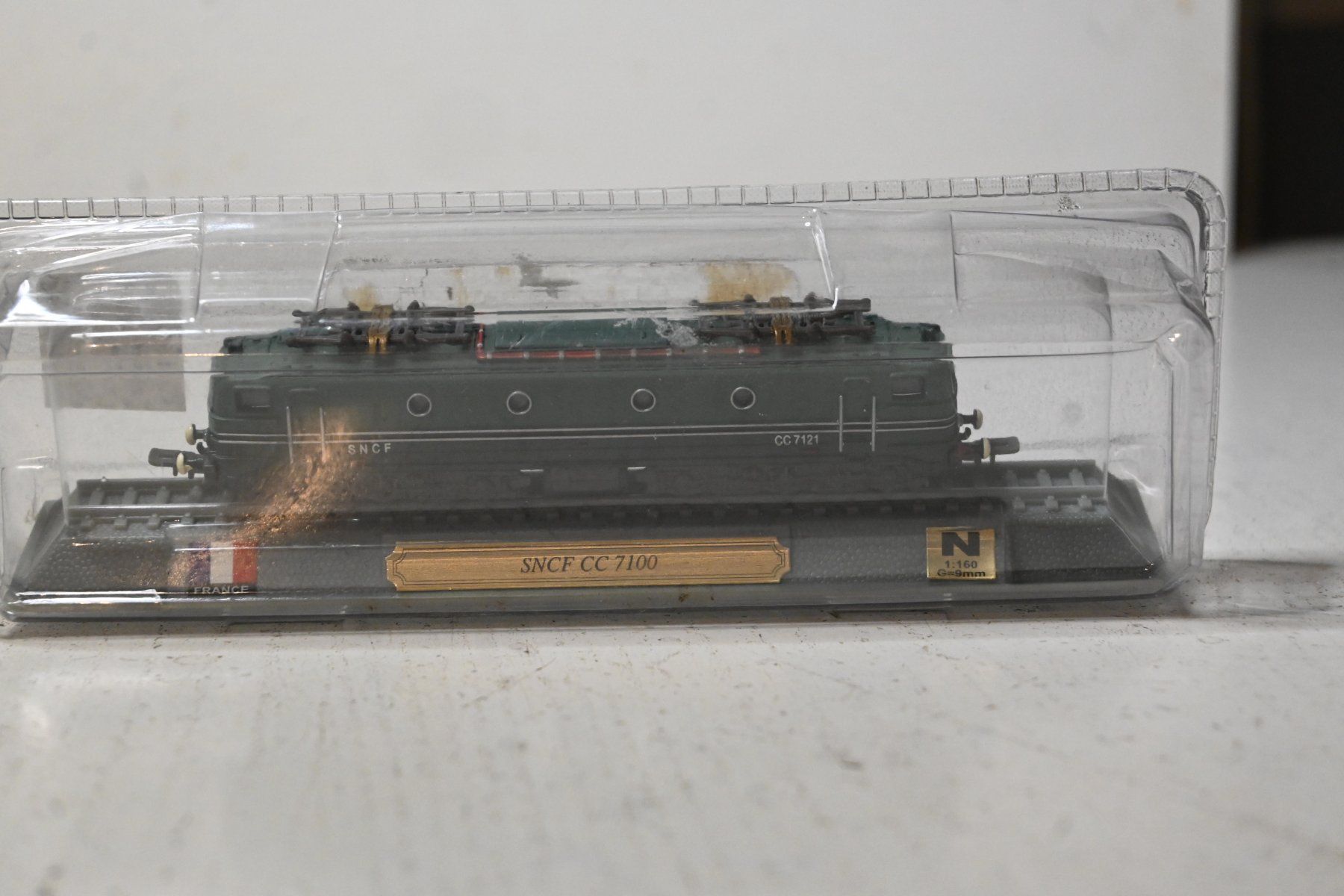 SNCF CC 7100 1:160 Standmodell ohne Motor mit OVP (Neu (gemäss ...